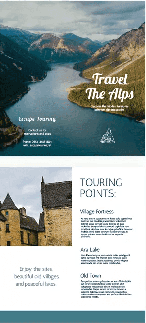 Dípticos: qué son y cómo crearlos 【Plantillas gratuitas】