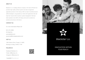 Ejemplos de dípticos gratuitos 【Plantillas gratis】