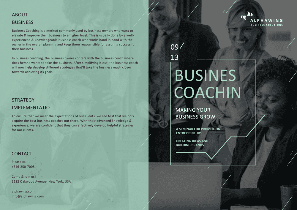 Plantillas de dípticos bonitas y creativas 【Descargar】